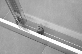 Olsen Spa Sprchové dveře do niky SMART - SELVA BARVA rámu - Chrom/Leštěný hliník (ALU), Rozměr A - 140 cm, Směr zavírání - Univerzální Levé / Pravé, Výplň - Čiré bezpečnostní sklo - 4 / 6 mm OLBSEL14CCBV
