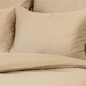 Saténové povlečení LUXURY COLLECTION béžové - 1x 140/220, 1x 70/90cm