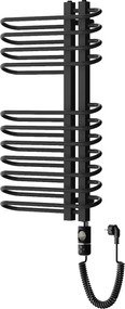 Mexen Ops, elektrické topné těleso 1000x550 mm + topné těleso 600 W, černá, W122-1000-550-2600-70