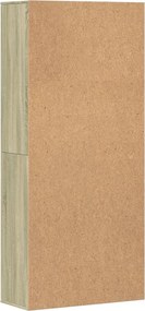 Skříň highboard dub sonoma 80 x 35 x 180 cm kompozitní dřevo 3276653