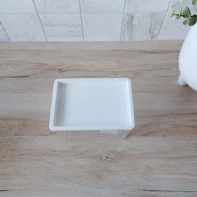 DÓZA NA SUCHÉ POTRAVINY 600 ml – nízká, průhledná | DomaLEP varianta: ŠEDÁ