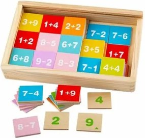 Bigjigs Toys Sčítání a odčítání v krabičce / od 3 let