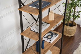 Designový regál Magalie 180 cm atlantská borovice
