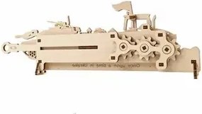 Ugears 3D dřevěné mechanické puzzle Brave UA Tractor / od 14 let / 51
