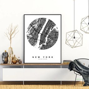 Plakát - New York (A4)