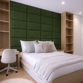 Čalouněný panel - Obdélník - 60x40cm Barva: Khaki