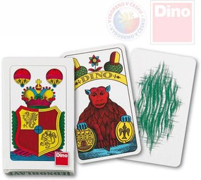 DINO HRA Karty hrací jednohlavé Mariáš *SPOLEČENSKÉ HRY* dn605206