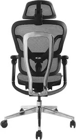 Equip Ergonomická kancelářská židle šedá / Kancelářská židle / síťový