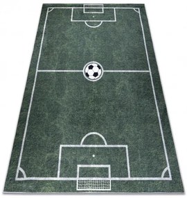 Dywany Łuszczów Dětský kusový koberec Bambino 2138 Football green Rozměry koberců: 140x190