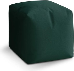 Sablio Taburet Cube Lesní zelená 2 - 60x60x60 cm