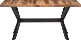 Jídelní stůl 160x80x75 cm masiv s medovou povrchovou úpravou 321547