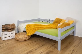 MAXIDO Dětská postel Nela 200x90 šedá