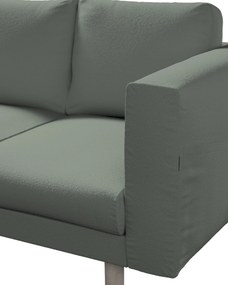 Potah na pohovku IKEA Norsborg 3-místná barva zelená látka pletený vzor