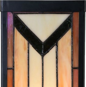 Nástěnná lampa tiffany Yves III - 14*16*40 cm E27/max 1*100W