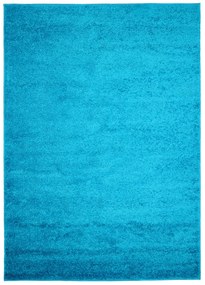 Kusový koberec shaggy Parba tyrkysový 60x100cm