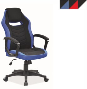 SIGNAL Kancelářská židle - CAMARO, čalouněná, různé barvy na výběr Čalounění: černá/šedá