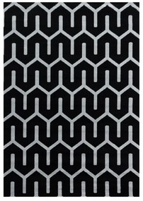 Kusový koberec Costa 3524 black 80 x 150  cm
