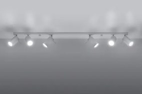 Bodové svítidlo SOLLUX Ring 6l GU10 6x40W bez zdroje SL.0333 bílá