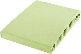 XXXLutz ELASTICKÉ PROSTĚRADLO, žerzej, zelená, 140-160/200-220 cm Novel - Prostěradla - 005054003109