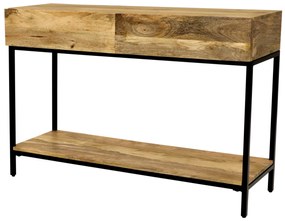 furniture-nabytek.cz - Dřevěný toaletní stolek 110x76x35 z masivu mango
