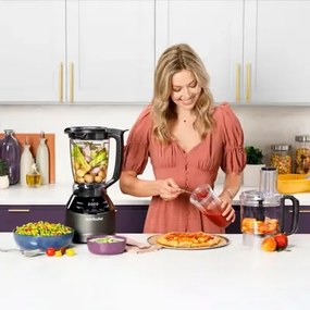 Nutribullet Triple Prep System NBF580B tmavě šedá / 1,8 l + 1,6 l (rob