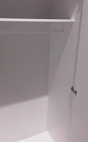 Šatní skříň Base, bílá