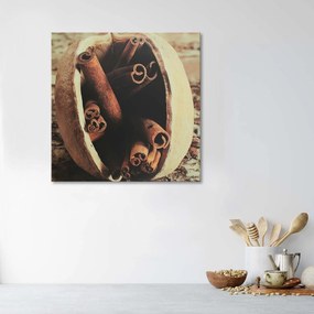 Gario Obraz na plátně Vanilkové lusky v ořechu Rozměry: 30 x 30 cm