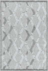 Kusový koberec Bahama 5158 Grey – na von aj na doma, 140x200, šedá, chodba / predsieň, Ayyildiz