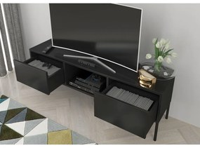 Černý TV stolek Skandica Mirka