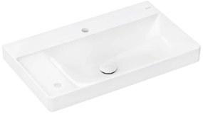 Hansgrohe Xelu Q - Umyvadlo 80x48 cm, bez přepadu, 2 otvory pro baterii, SmartClean, bílá 61031450