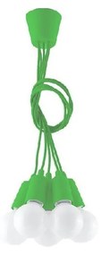 Zelené závěsné svítidlo 25x25 cm Rene - Nice Lamps