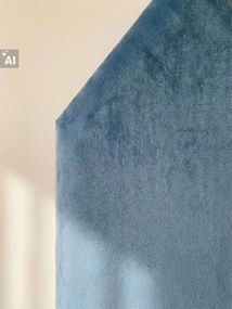 Sinsay - Čalouněný panel s trojúhelníkovým zakončením - námořnická modrá