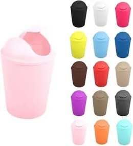 MSV AKO výklopný koš 5.5 L pastelově růžový / plast