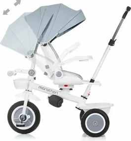 CHIPOLINO Tříkolka se stříškou Marathon 2v1 Ash Grey