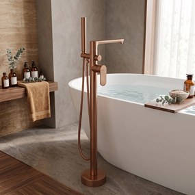 Rea, Volně stojící baterie Rea Logan Brush Copper, REA-B2220