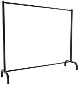 Stojan na oblečení Lara 150x38x120 - Černá