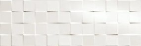 Keramický obklad Lumina square white matt 25x75