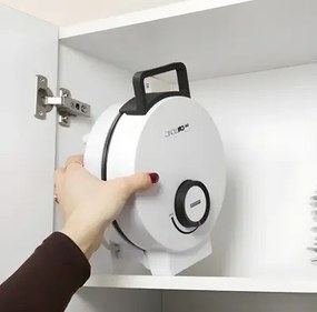 Clatronic WA 3832 černá/bílá / Vaflovač / 1200 W / kulatý tvar