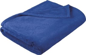 Bellatex Přikrývka Korall micro 100x150 cm modrá