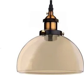 Toolight - Závěsné skleněné stropní svítidlo Verto C, čiré sklo, OSW-00138