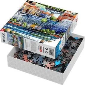 GOOD LOOT Puzzle Imagination: Tytus Brzozowski - Warsaw bridges / 1000