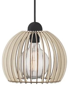Dřevěný závěsný lustr Chino pro žárovku E27 ø25cm - Nordlux