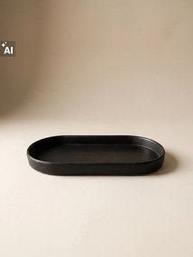 Sinsay - Oválný dekorativní tác - černá