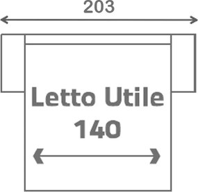 Pohovka TAVOLA s rozkladem na každodenní spaní, zelená (penelope 10), 140