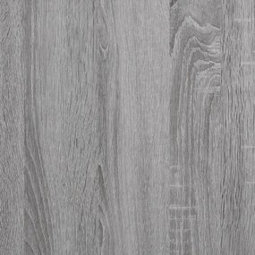 Botník šedý sonoma 80 x 35,5 x 180 cm kompozitní dřevo - Default Title