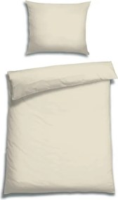 Florella Saténové povlečení Edel Satin Uni Ivory Rozměr: 70x90 + 140x200 cm
