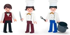 EFKO Figurky Igráček Trio Vaříme / 3 figurky s doplňky / 7,5 cm / od 3