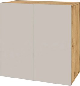 Komoda 2D 80 cm dub apalačský / kašmír Space