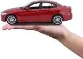 Bburago Plus Alfa Romeo Giulia (2016) červená / měřítko 1:24 / od 3 le