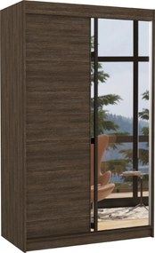 ADRK Furniture Skříň posuvná se zrcadlem REWENA 120 SW-REW- CH-120+A052